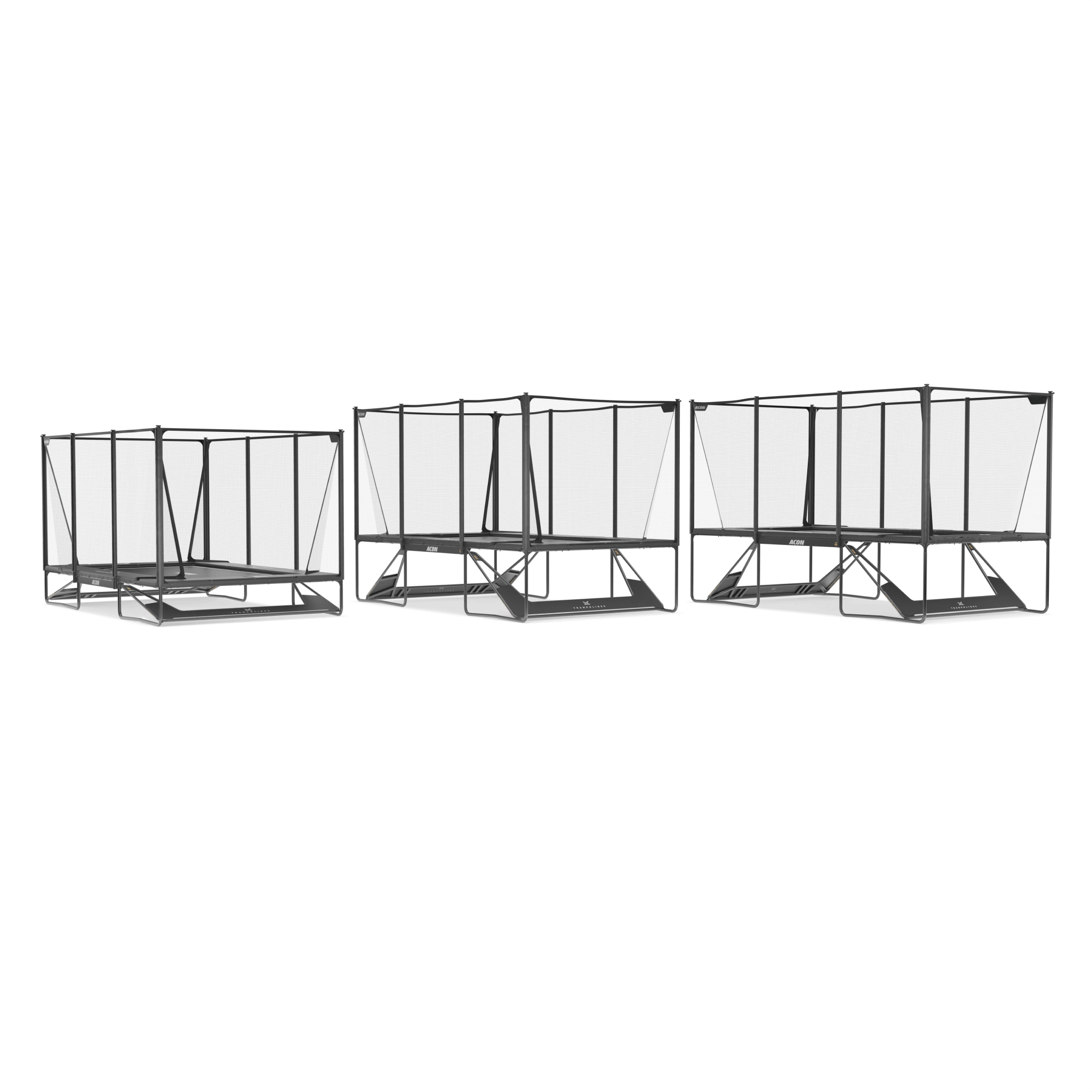 Kit de hauteur personnalisée pour trampoline rectangulaire Acon X 17 ...